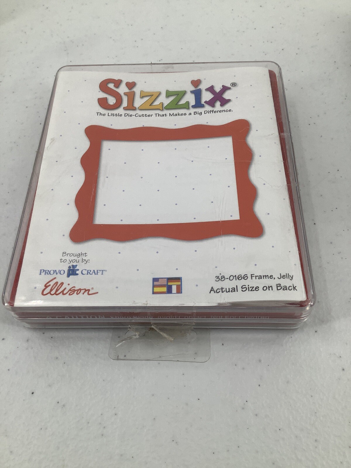 Jelly Frame Sizzix Originals Red Die 38-0166 | eBay