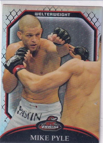 2011 Topps UFC Finest Refractor 741/888 Mike Pyle #42 | eBay