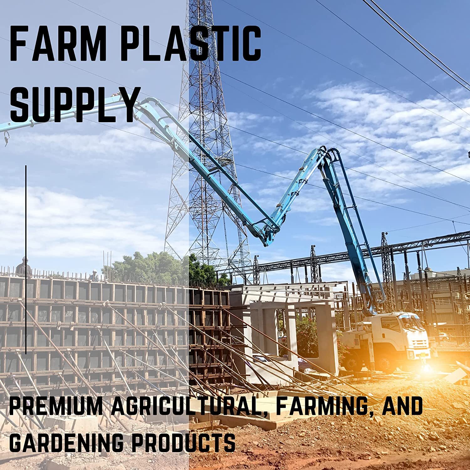 Farm Plastic Supply - Clear Plastic Sheeting - 1.5 Mil (8'4" x 200') | eBay
