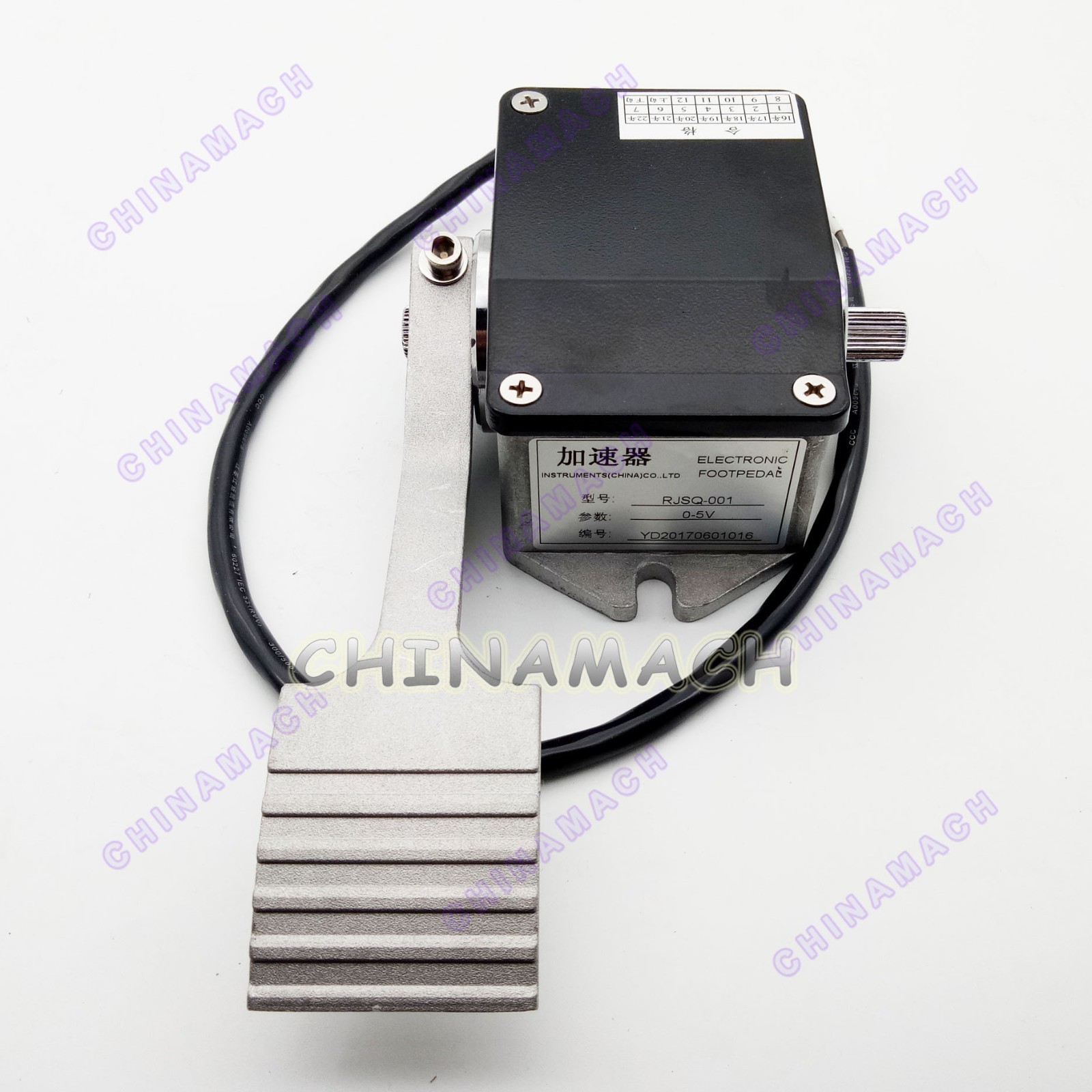 Hall-Effect Throttle 0-5V Throttle Foot for EV GOLF CART THROTTLE PEDAL ...