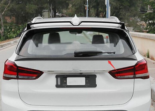 For BMW X1 F48 2016-2022 Carbon Fiber Rear Spoiler Mid Tail Trunk Lip ...