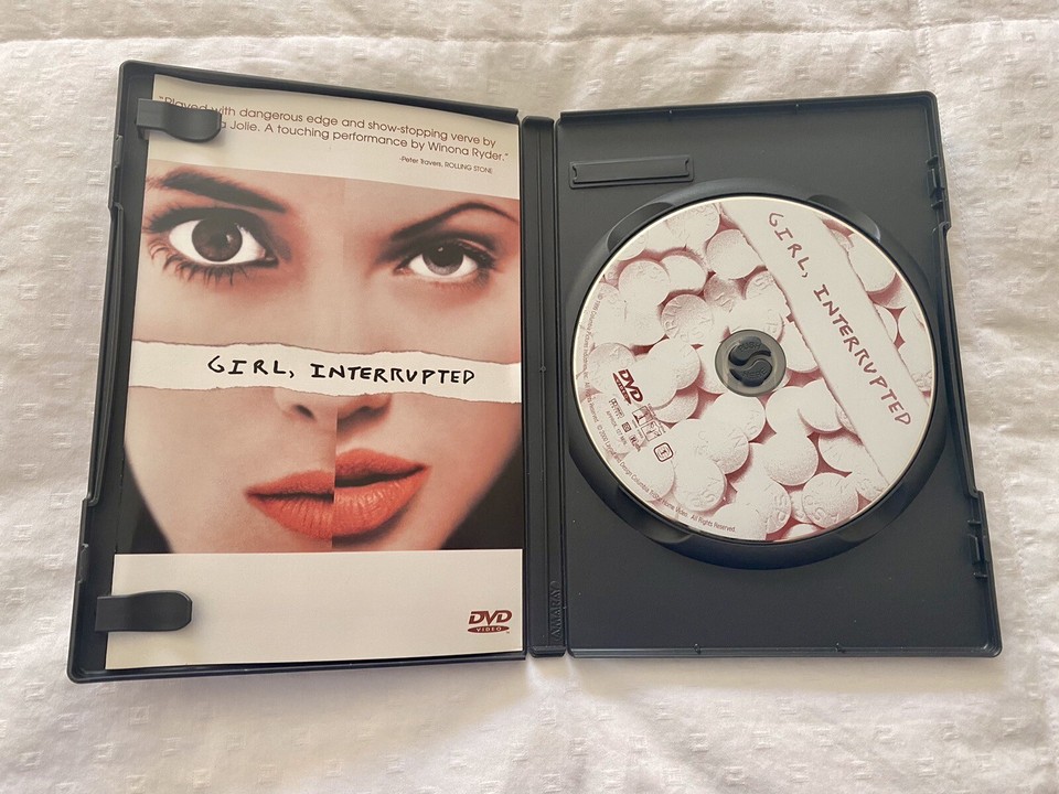 Girl, Interrupted (Widescreen, DVD 1999) Winona Ryder & Angelina Jolie ...
