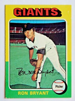 Ron Bryant #265 Topps 1975 Baseball Card (San Francisco Giants) VG | eBay