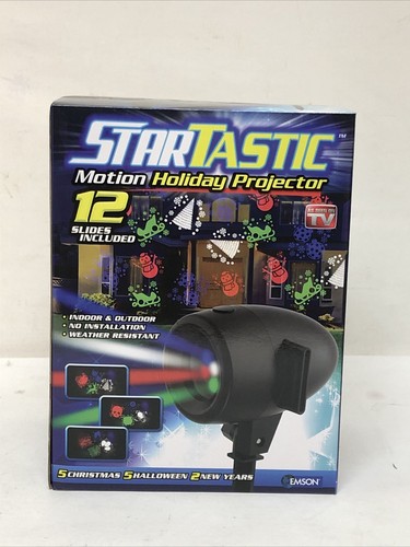 Startastic 1443 Holiday Laser Projector for sale online | eBay