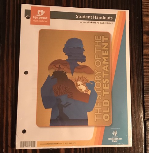 BJU Press Homeschool The Story Of The Old Testament Student Handouts ...