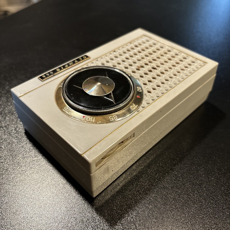 OLYMPIC 666 Transistor Radio - Gray - JAPAN - EARLY - 1959 | eBay