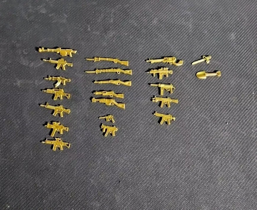 Lego Brickarms Gold Guns