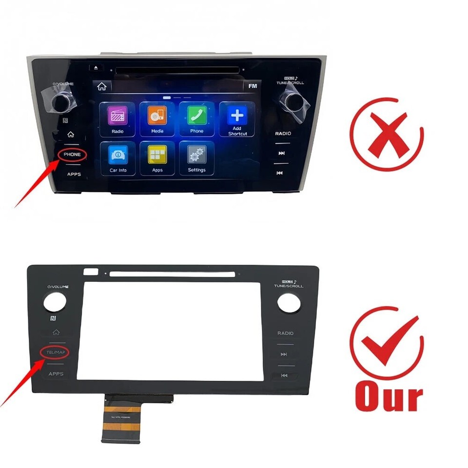 FOR 2018 2019 Subaru Legacy Outback RADIO REPLACEMENT TOUCH-SCREEN ...