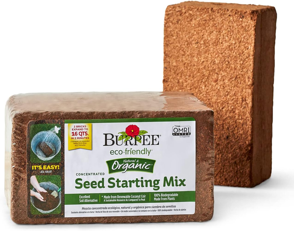Organic Coconut Coir Concentrated Seed Starting Mix, 16 Quart | eBay
