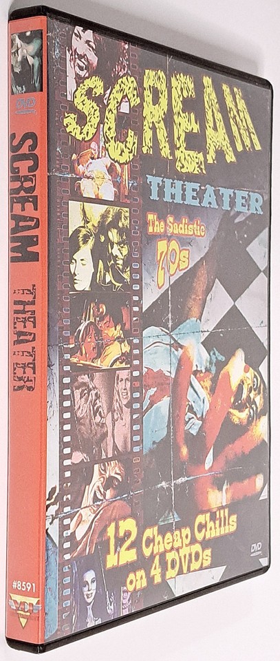 Scream Theater | The Sadistic 70s (2011) 12 Movies ~ Dvd (4-Disc Set ...