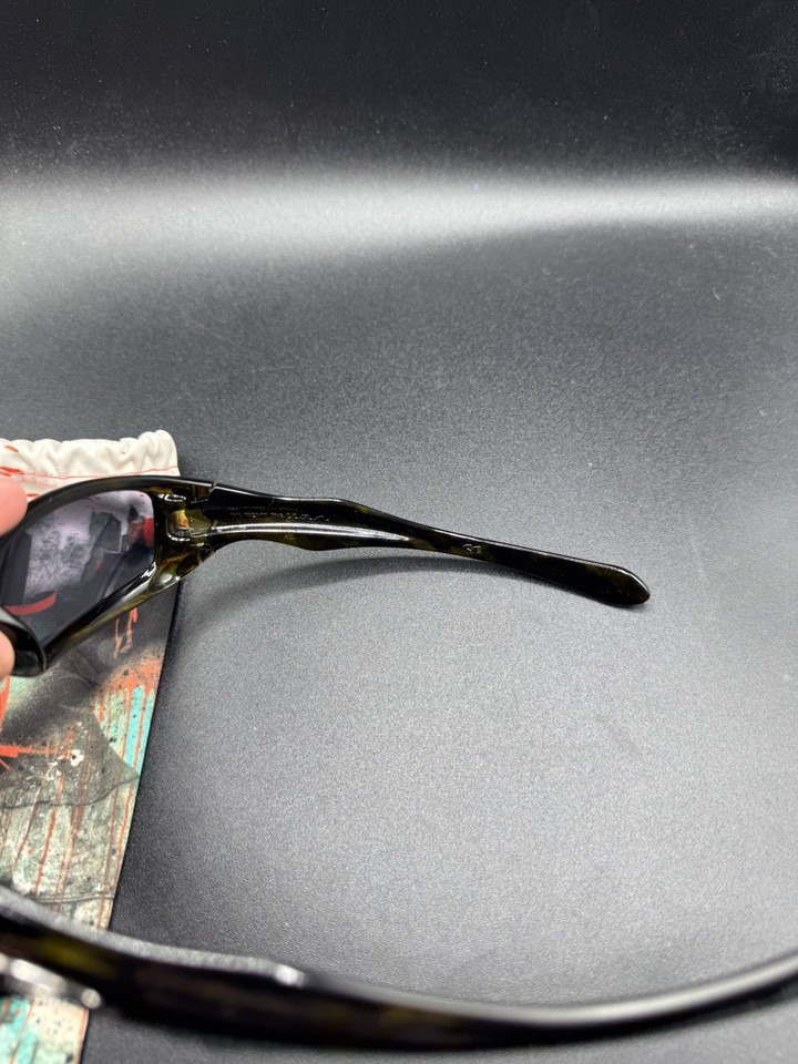 Oakley Monster Pup Olive Tortoise w/Jade Iridium Lenses 05-043 | eBay