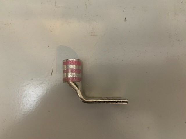 Panduit LCAX1/0-12F-X One-hole, flex lug, 1/0 AWG wire, 1/2 stud hole ...