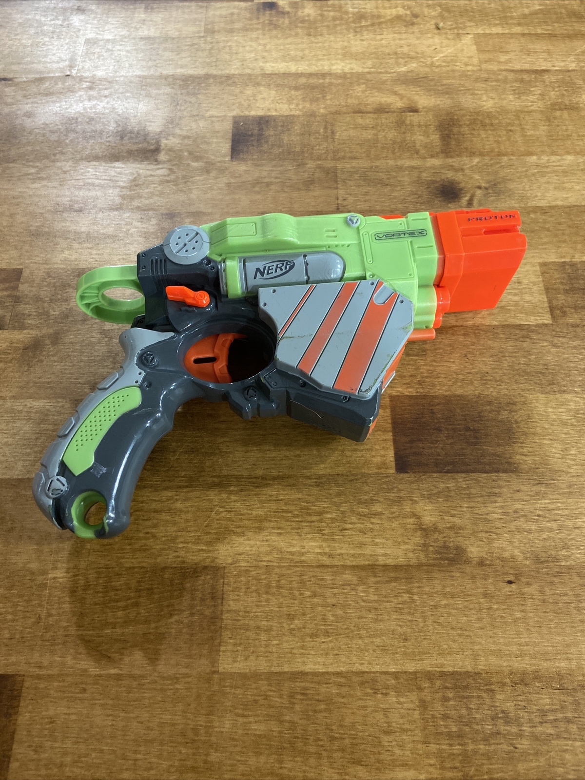 NERF Vortex Proton Gun Disc Shooter Blaster Pistol quickfire shooter ...