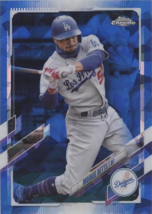2021 Topps Chrome Sapphire Edition - Mookie Betts #13 for sale online ...