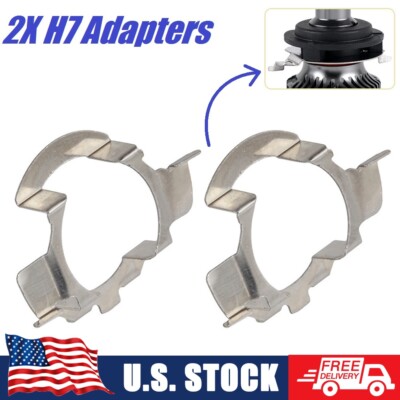 For Benz Sprinter H7 LED Headlights Bulb Socket Retainer Holder Adapter ...