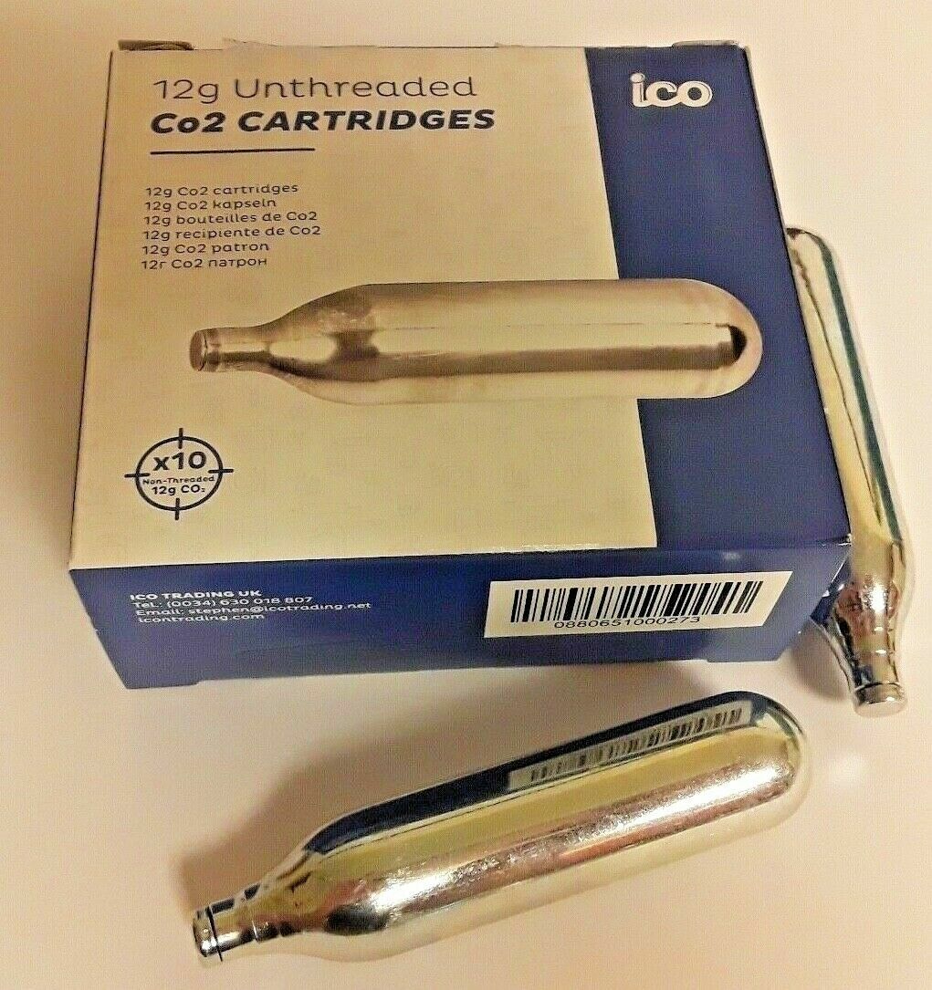 20 pack 12g CO2 cartrige NON-THREADED C02 paintball BB airsoft AIRGUN 2 ...