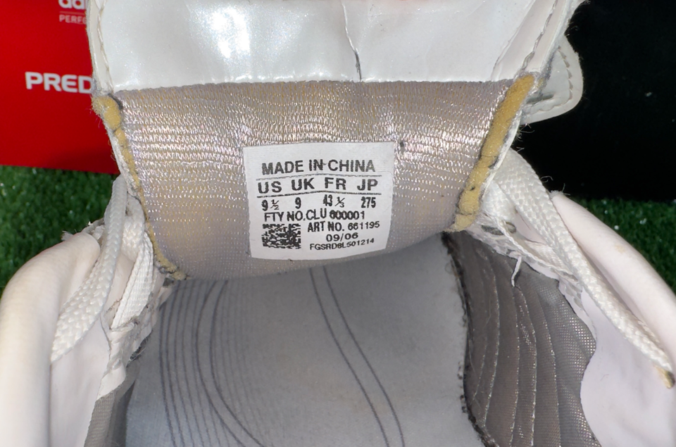 Adidas Predator Absolado (Absolute) TF D.Beckham White boots Cleats ...