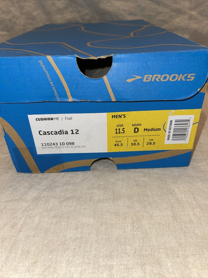 New Brooks Casadia 12 men’s trail shoes 11.5 D | eBay
