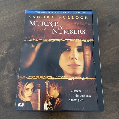Murder by Numbers (DVD, 2002, Full Frame) 85392276424| eBay