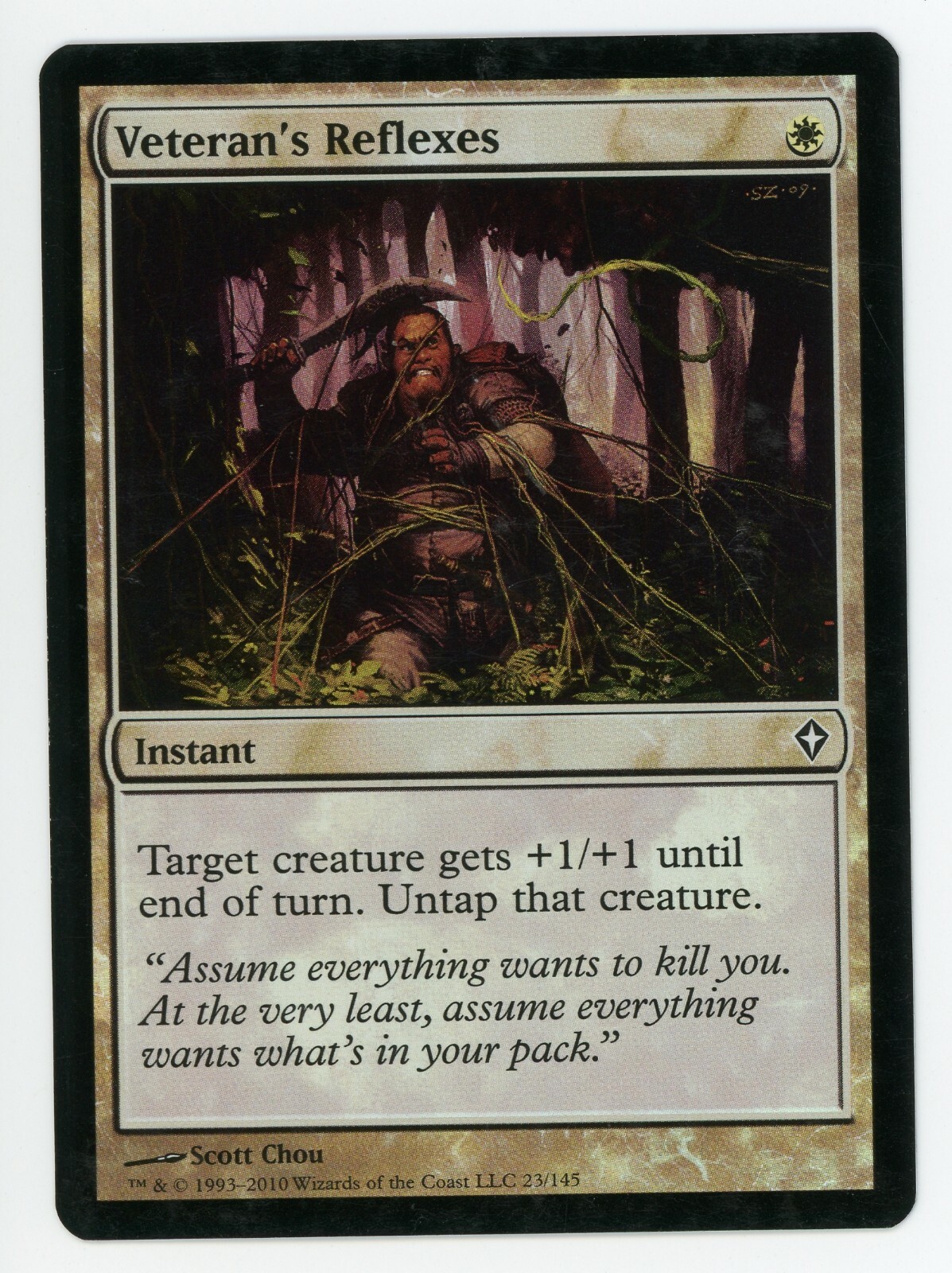 Veteran's Reflexes FOIL Worldwake MTG Magic the Gathering | eBay