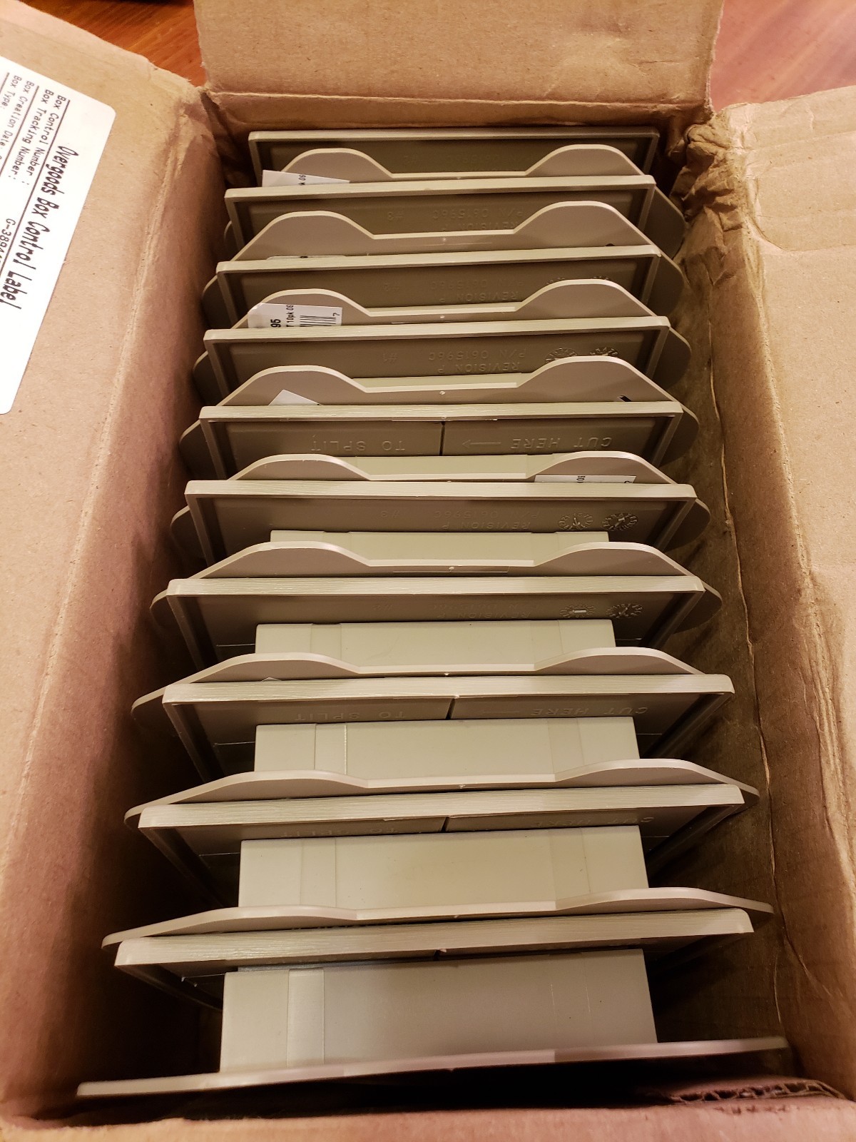 Mid-America Split Block Mini Mounts 10pk Dark Clay 00030401095 | eBay