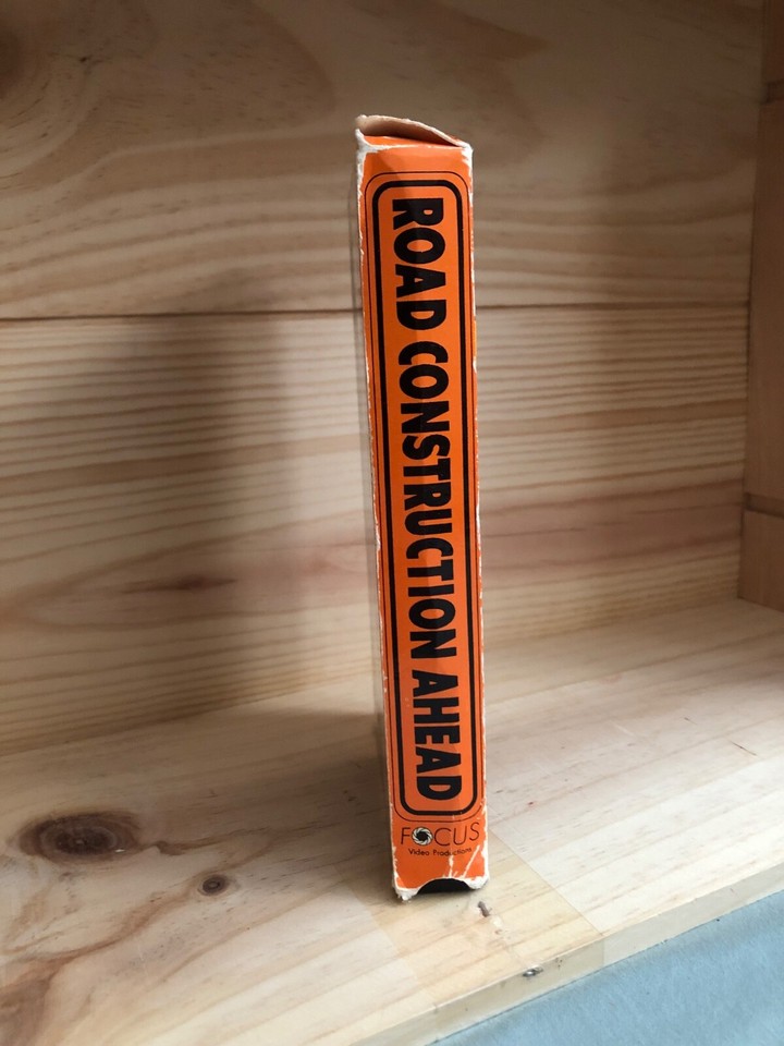 VINTAGE Road Construction Ahead VHS Focus Video 1991 Earth Moving ...