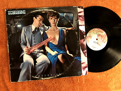 Scorpions LOVEDRIVE original 1st BANNED uncensored 1979 record metal ...