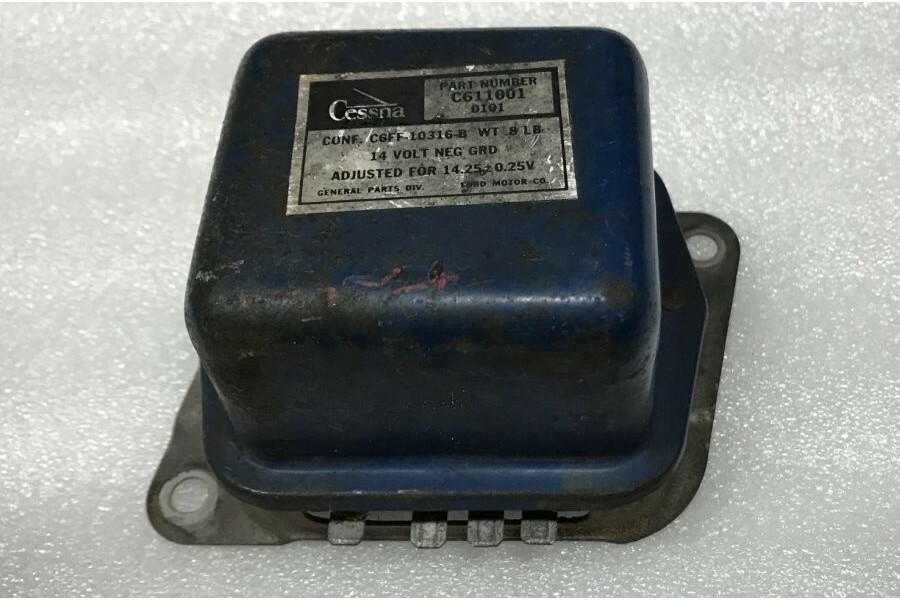 C611001-0101, VR600, 14V Cessna Aircraft Voltage Regulator | eBay