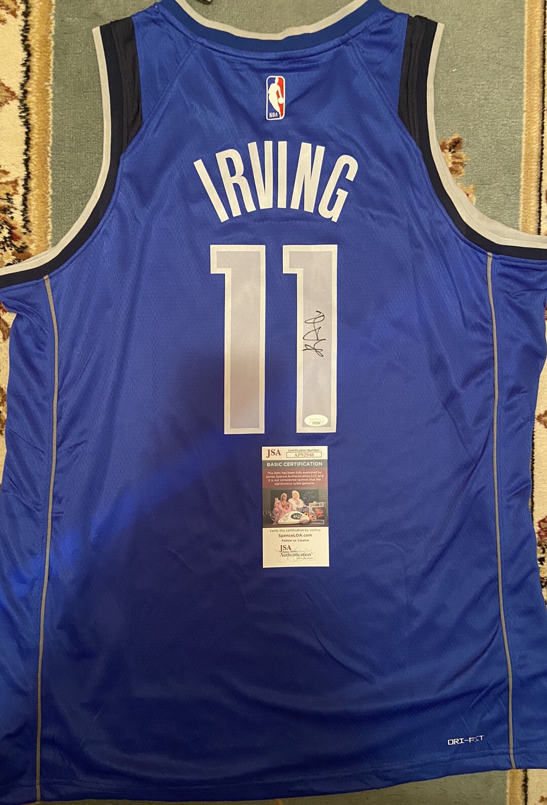 Kyrie Irving Autographed Memorabilia | Signed Photo, Jersey ...