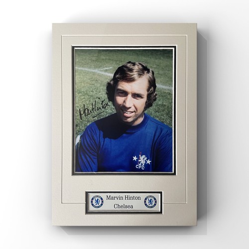 Marvin Hinton - Chelsea Signed Display | eBay UK