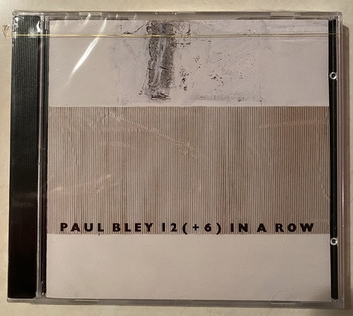 PAUL BLEY 12 (+6) In a Row Hans Koch Franz Koglmann Hat Hut SEALED CD ...