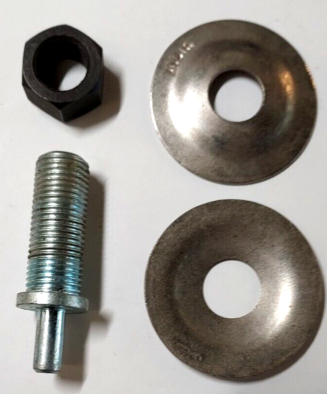 Arbor with 1/4" Shank. 1/2" 20 Male Thread 1-1/8" Long with Nut 2 ...