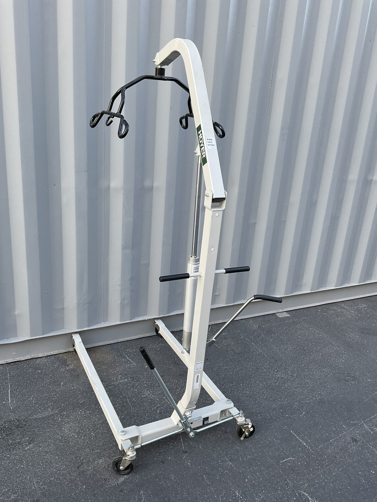 HOYER 400LB MANUAL HYDRAULIC LIFT WITH 2 SLINGS /FRA397 PICK UP ONLY | eBay