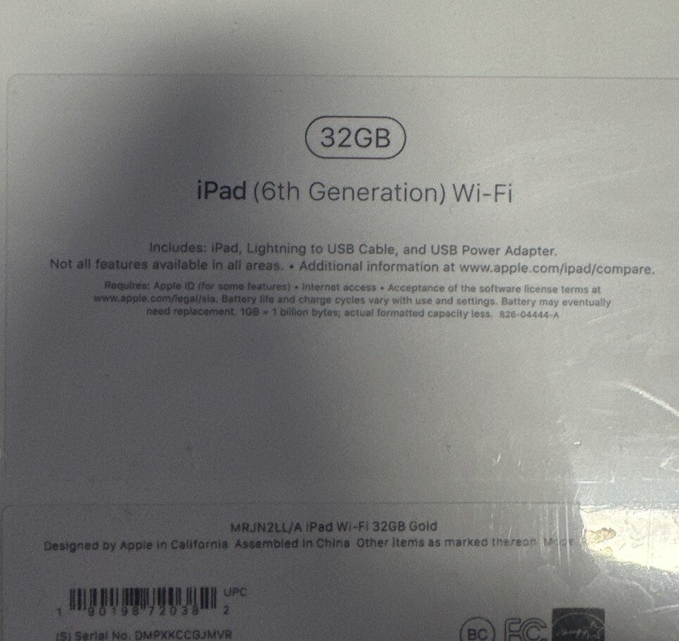 Apple iPad 6th Gen. 32GB, Wi-Fi, 9.7in - Gold 603784324838| eBay