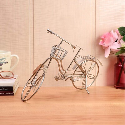 Antique Style Handicraft Metal Decorative Cycle Showpiece Statue For ...