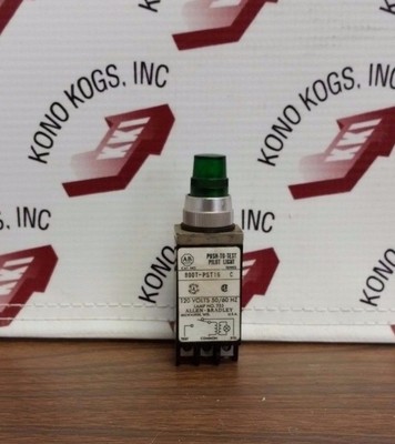 Allen-Bradley 800T-PST16 Ser. A Push to Test Pilot Light - Green | eBay