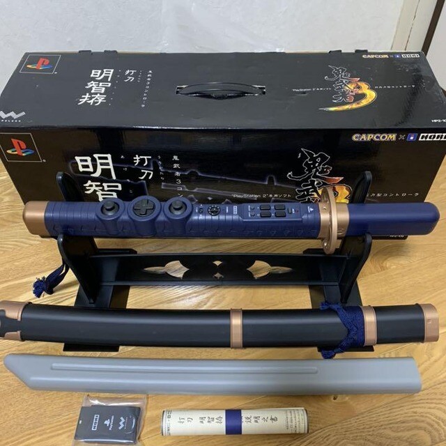 Onimusha 3 Hori Katana Controller Japanese Import For PlayStation 2 for ...