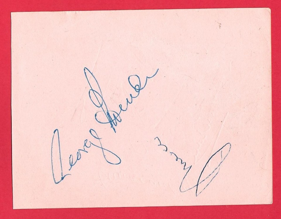 ARSENAL FC 1949-50 FA CUP WINNERS ORIGINAL AUTOGRAPH BOOK PAGE 8 X ...
