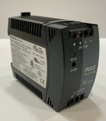 PULS MiniLine ML60.242 24-28VDC 60W Output Power Supply Class1Div2 ...