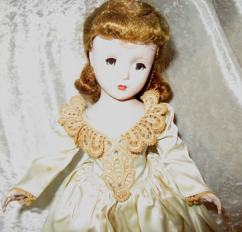 BEAUTIFUL Rare 15" 1950-51 MADAME ALEXANDER GODEY ERA BRIDE | eBay