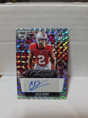 2025 Mosaic Football Caleb Downs Ohio State Future Scripts NIL Signed ...