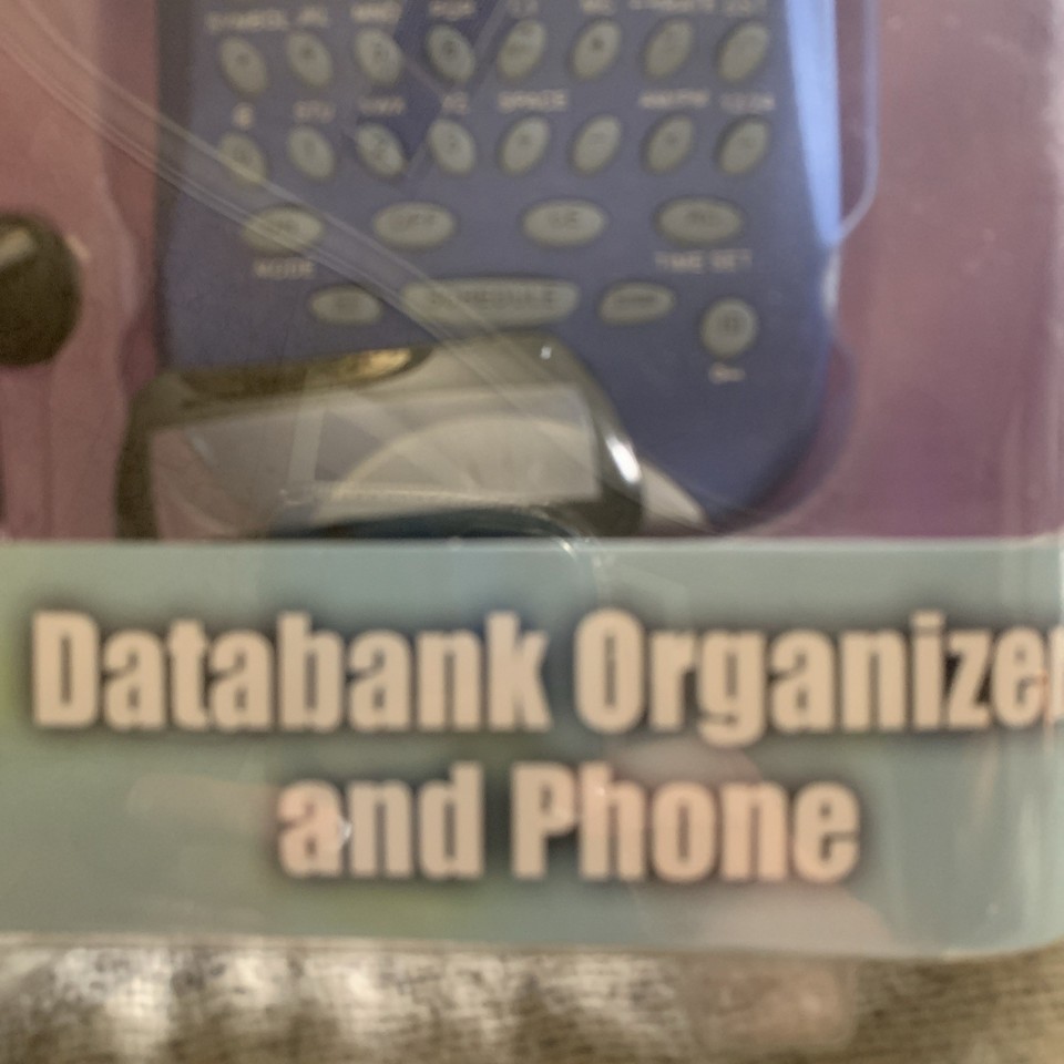 Cyber Gear Databank Organizer & Phone With Ear Phone New Vintage Tech ...
