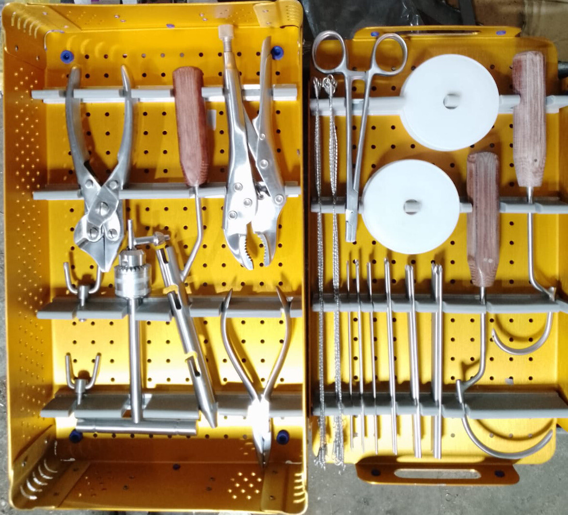 K Wire set Kirshner & Wire Instruments Set Wire implant set Kishner ...