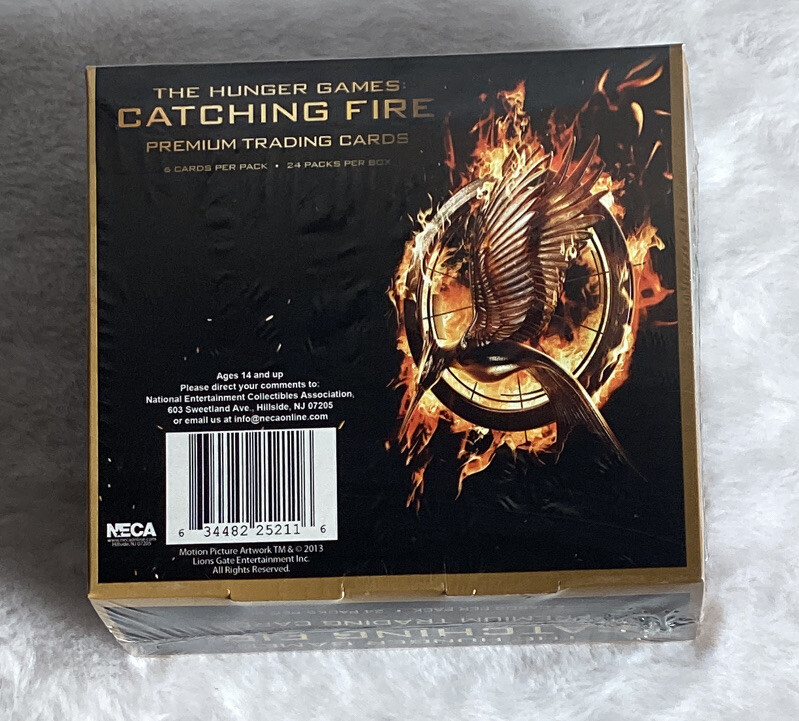 2013 Hunger Games Catching Fire Movie Trading Card Box 24 Pack Neca ...