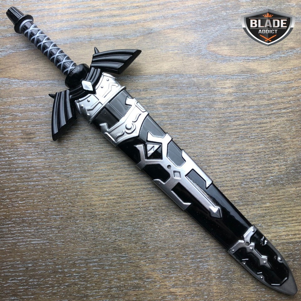 12" LEGEND OF ZELDA Dark Link MASTER SWORD Short Hylian Cosplay Replica ...