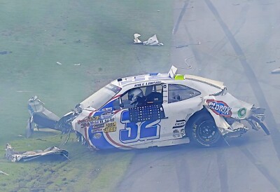 Kyle Larson 2013 Daytona CRASH NASCAR Nationwide 13x19 Poster Gloss ...