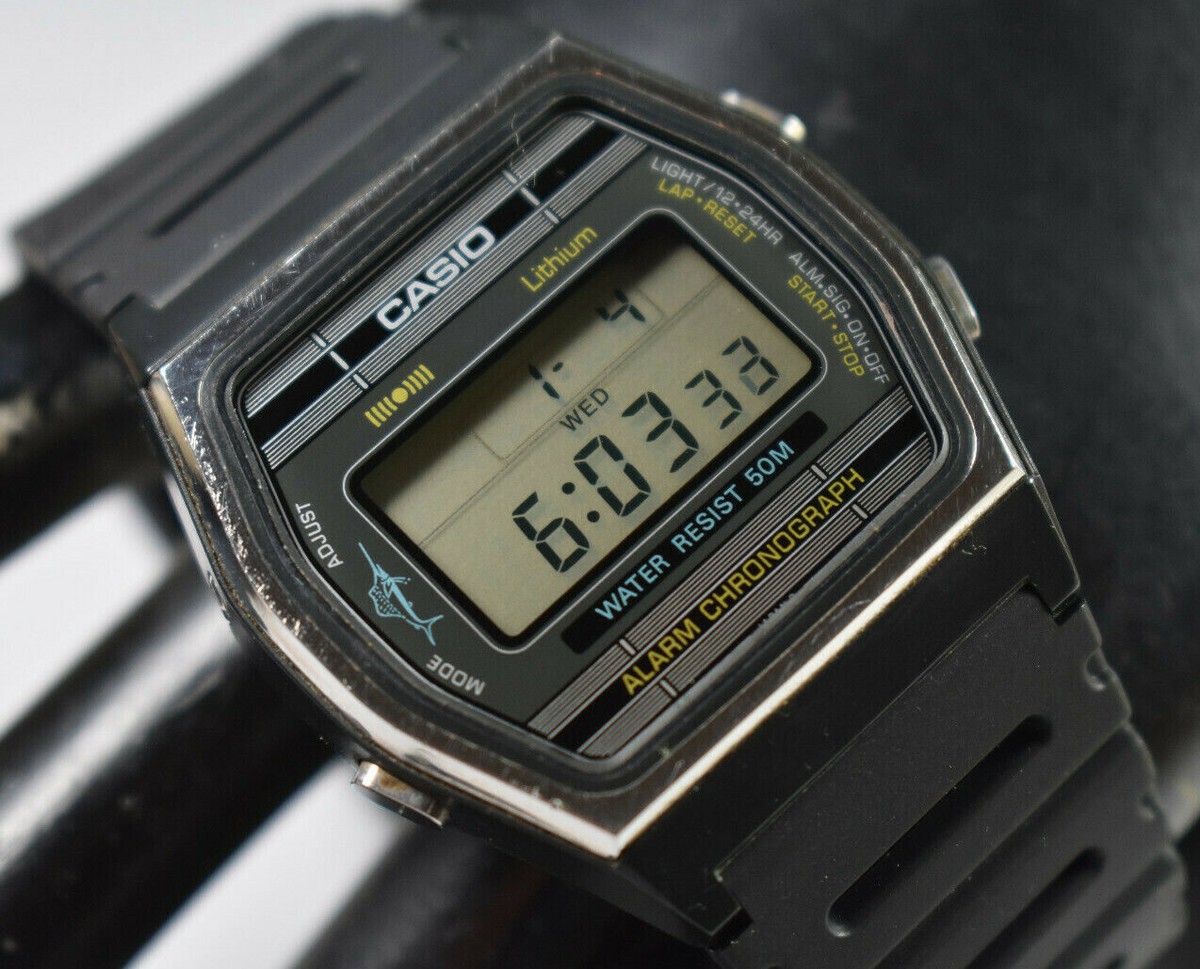 RARE! Casio Marlin W-21 (152) Vintage Men's Watch NEW RARE! Casio Marlin W-21 (152) Vintage Men's Watch NEW