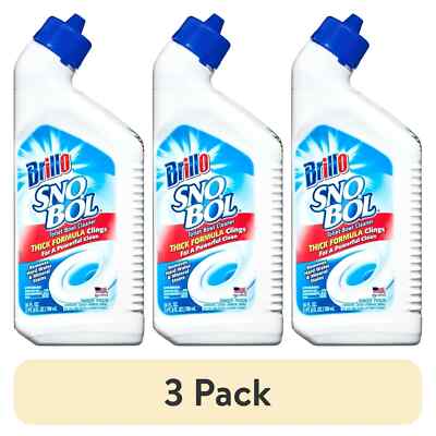 3 pack Brillo Sno Bol Toilet Cleaner, 24 Ounce | eBay
