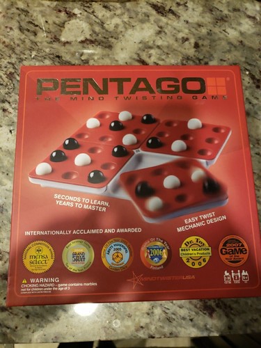 Pentago The Mind Twisting Board Game Twister Mensa Select Winner EUC | eBay