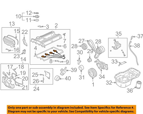 MITSUBISHI OEM 1994 Galant-Engine Cylinder Head Gasket MD186785 | eBay